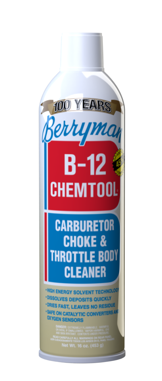 Berryman® B-12 Chemtool® Carburetor, Choke and Throttle Body Cleaner ...
