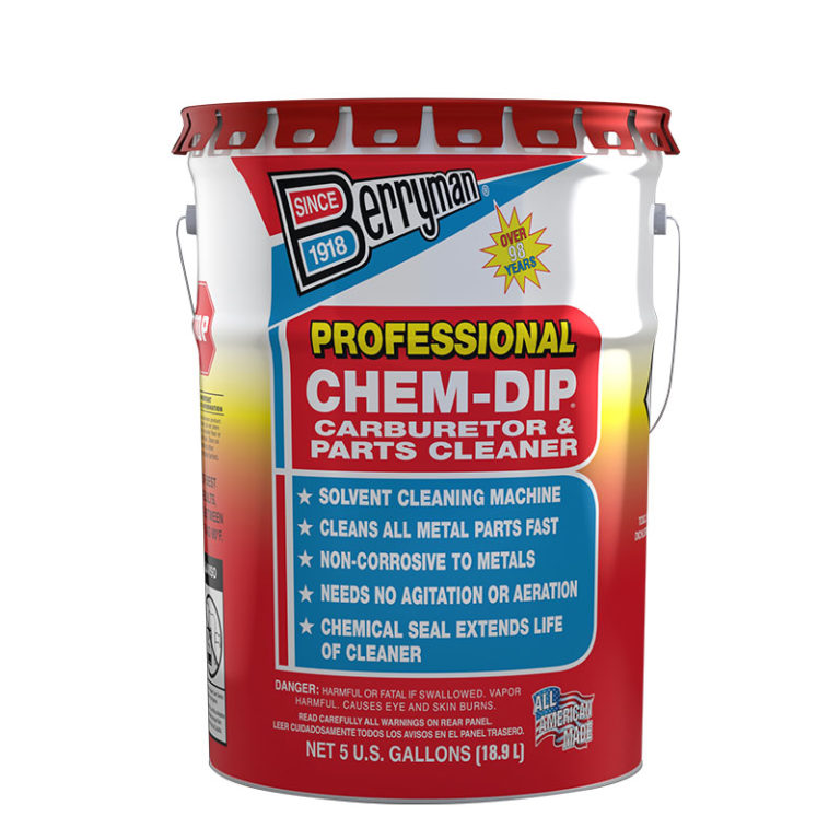 Chem-Dip® Carburetor and Parts Cleaner Products | Berryman Products