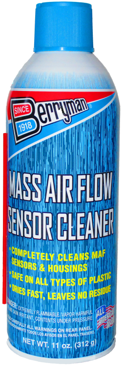 Berryman® Mass Air Flow Sensor Cleaner | Berryman Products